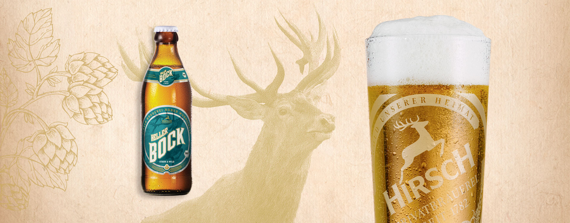 Brasserie Hirsch, brasserie allemande et bière naturelle allemande